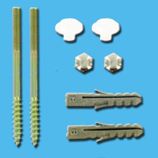 Kit de fixation de cuvette/socle wc - Quincaillerie Calédonienne